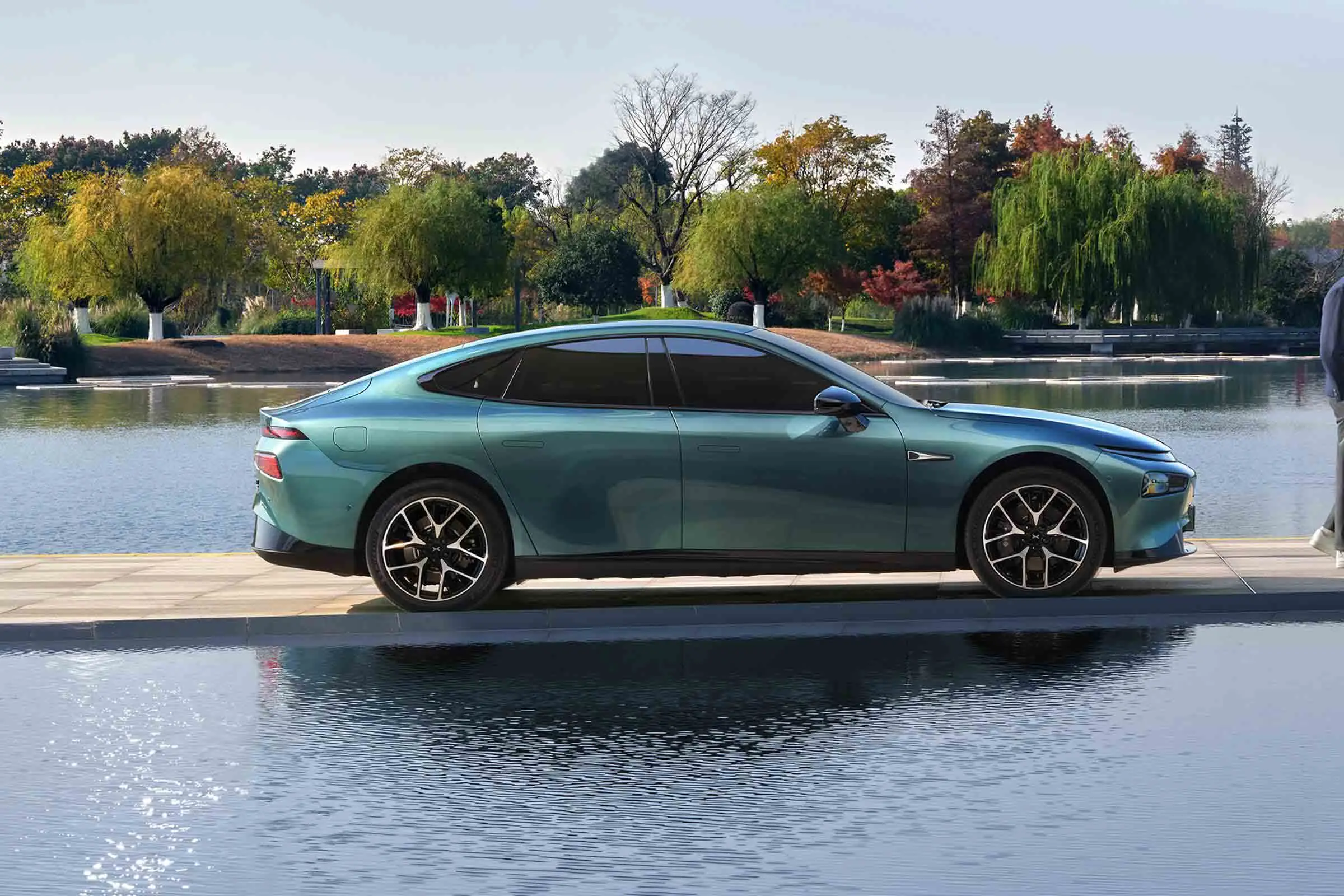 Electric Vehicle Xpeng P7 2024 Inventory 4-wheel Chinese Electric ...