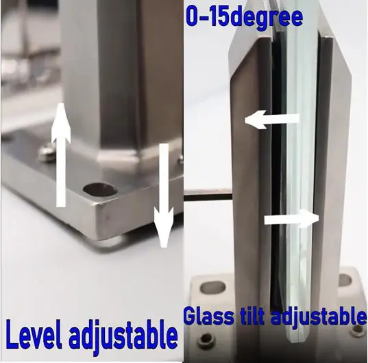 ZDCAST Adjustable Glass Spigot - Frameless Pool Fencing