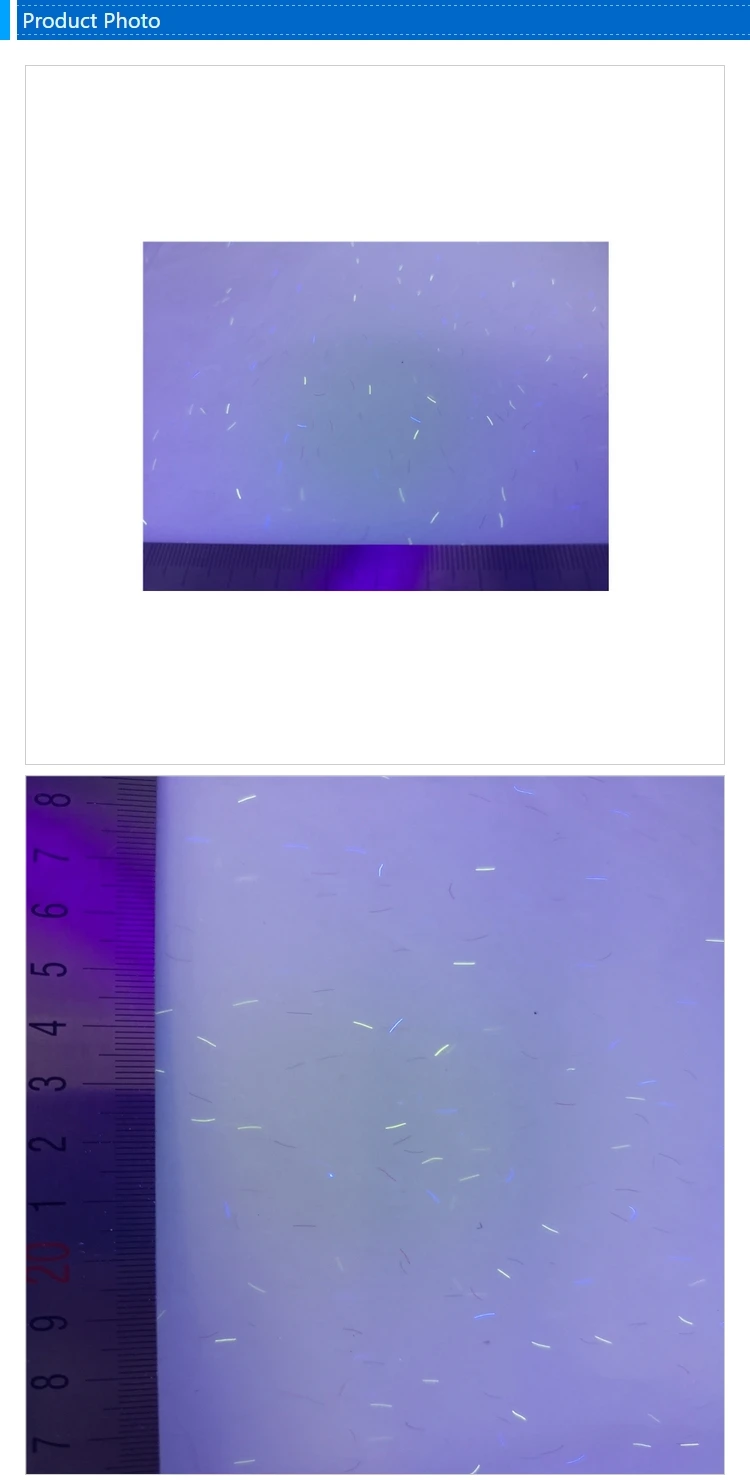 Bundry Security Paper A4 Size Uv Fibers Green Blue Yellow Red Can ...