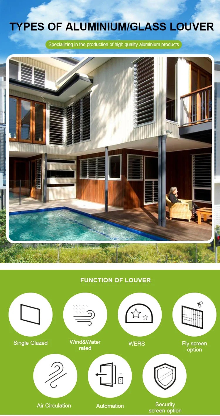 TOMA Aluminum Swing Louvers - Durable & Stylish Solutions