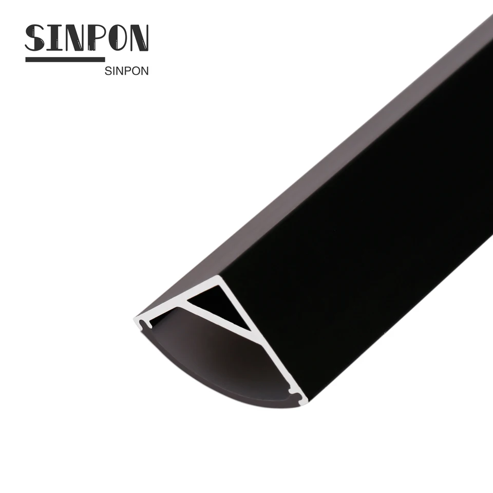 16MM LED Profile Corner Lighting - 45 Degree Aluminum Channel