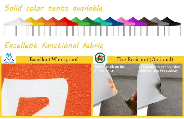 Custom Logo 10x10 Aluminum Alloy Advertising Tent for Outdoor Events ...