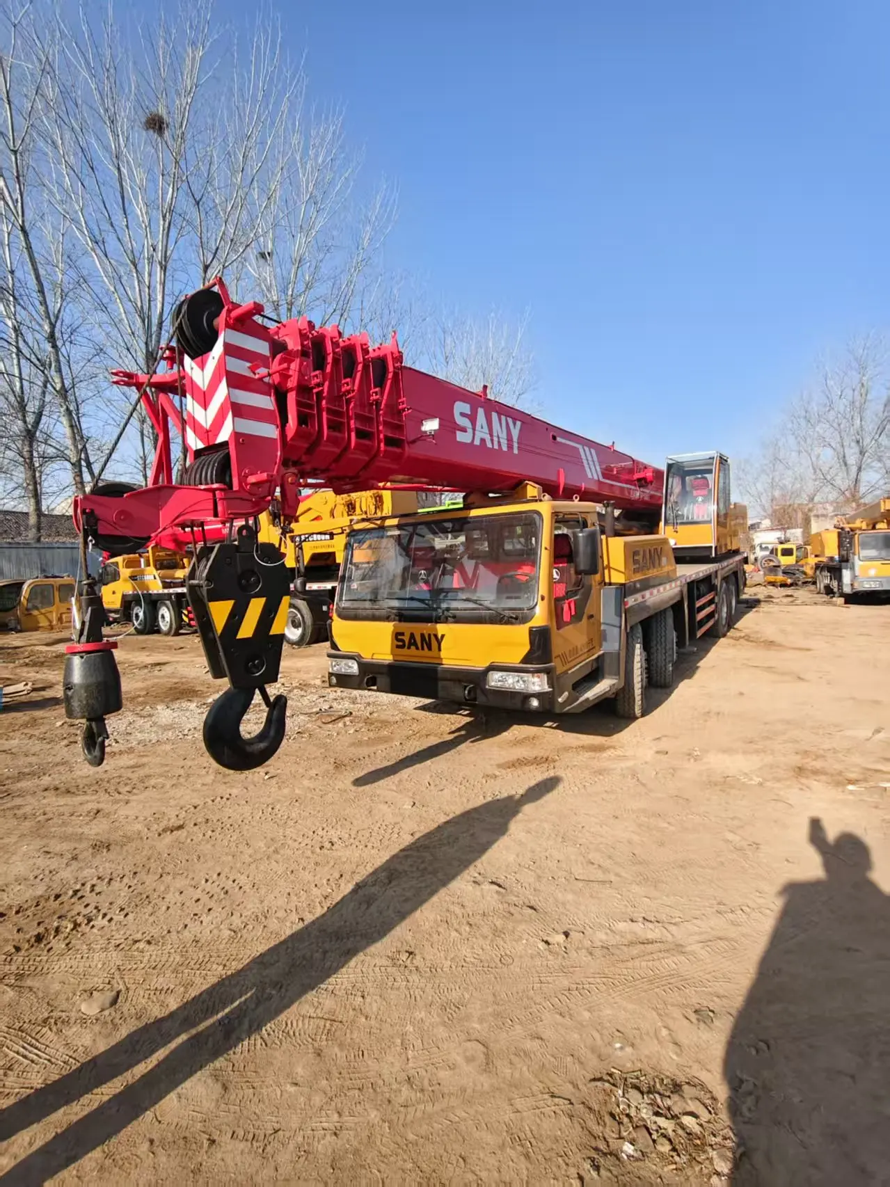 SANY STC500E Mobile Truck Crane All Ground Compatibility with High ...