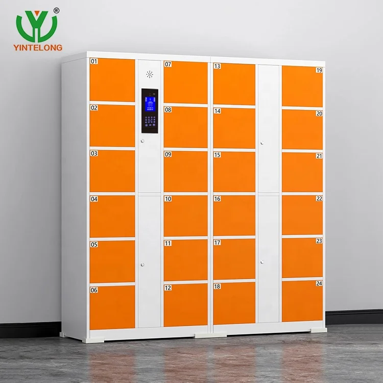 Alibaba.com: Yinlong 12-Door Smart Electronic Locker with card/barcode ...