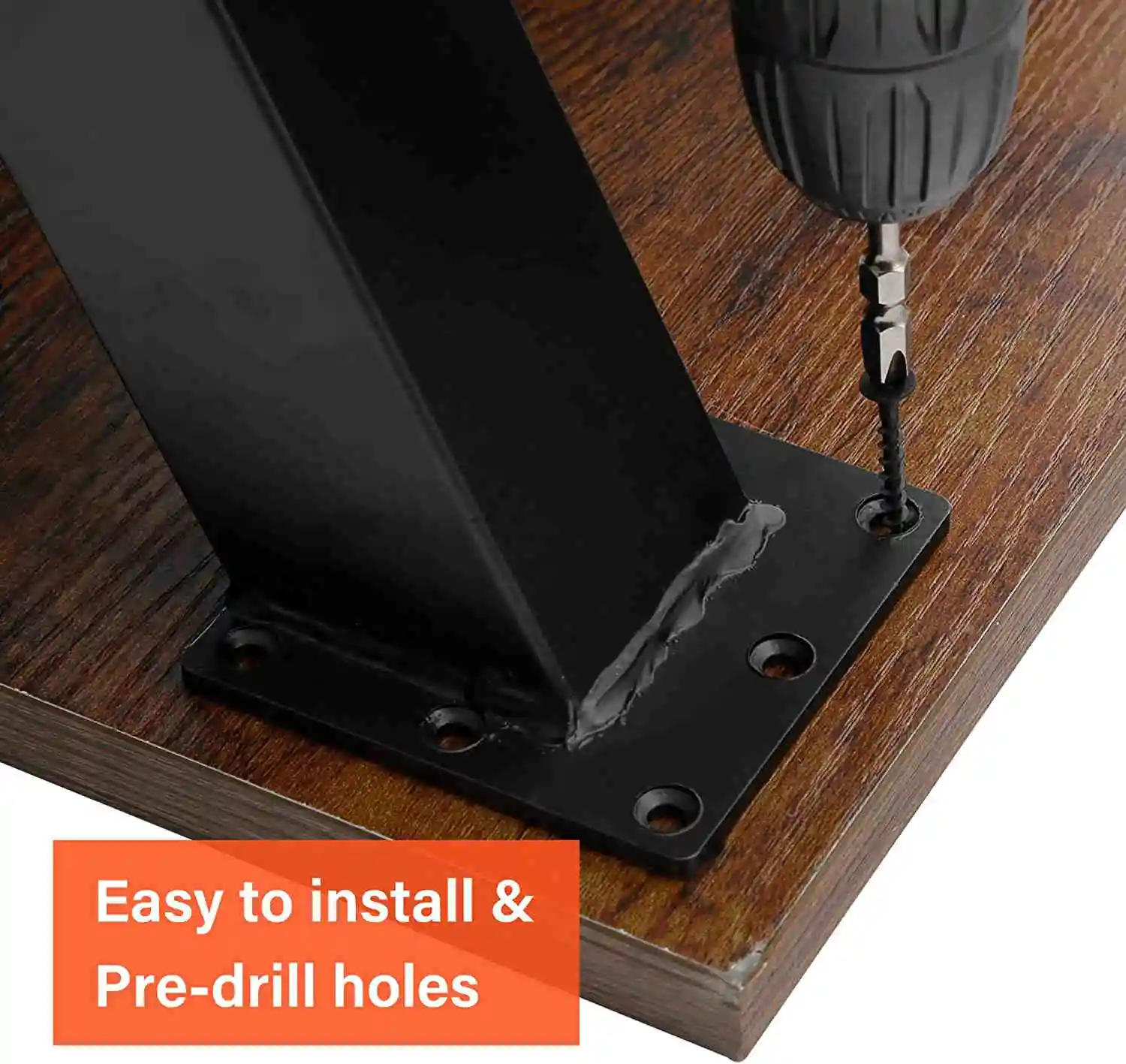 Lendpea Metal Table Legs,Heavy Duty Desk Legs Dining Table Legs ...