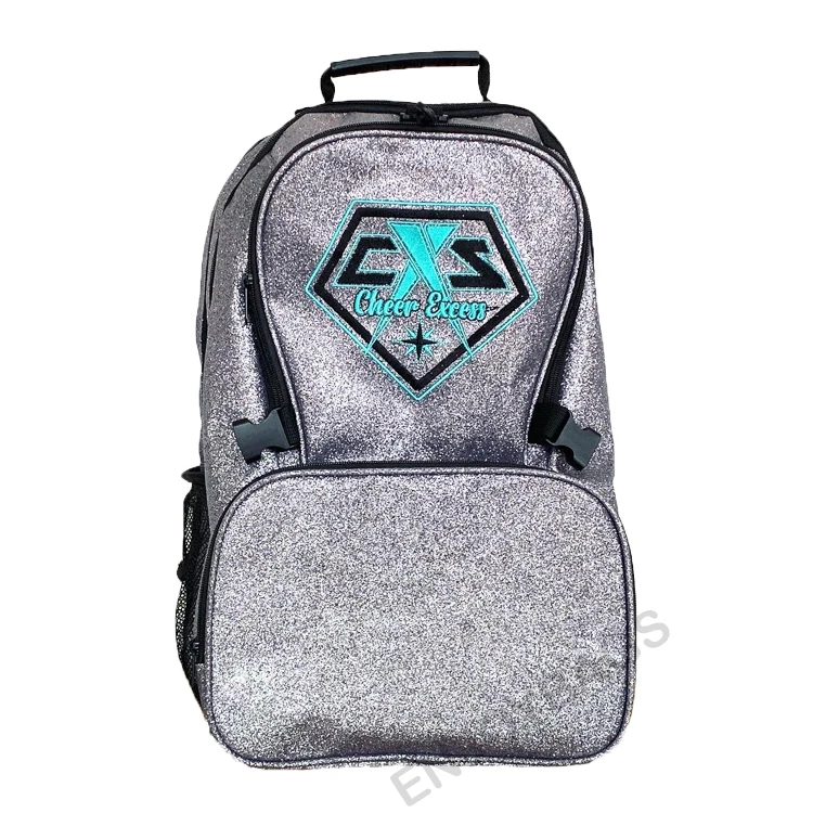 Customize Cheerleading Backpack Cheer Uniform Garment Bag Glitter ...