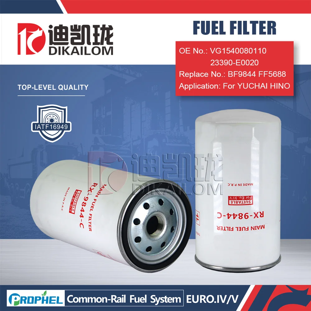 Diesel Fuel Filters for Excavator Trucks - Reliable Parts