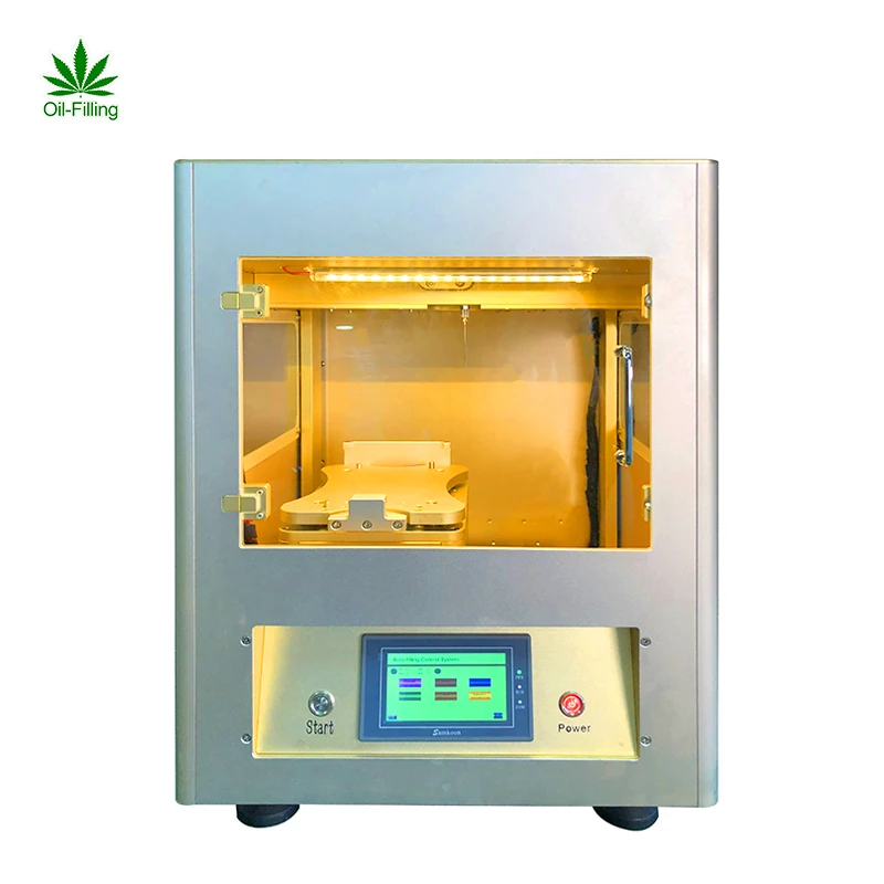 1cm Cart Pen Pod Filling Machine 1ml 2ml Semi Automatic Preheat ...