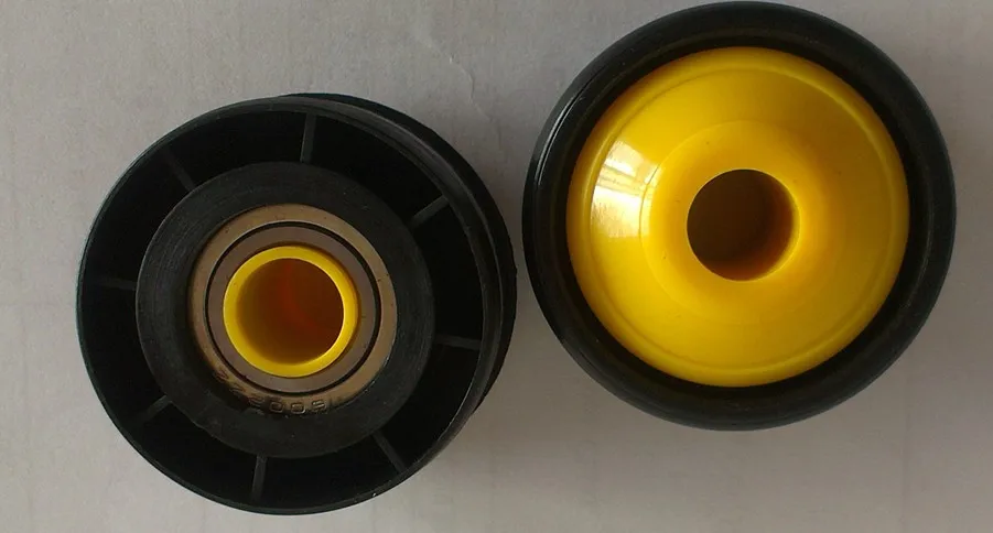 Plastic Conveyor Roller End Cup Gravity Conveyor Roller With Precision ...