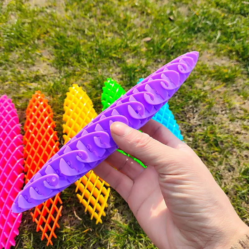 Fun and Unique 3D Printed Toy - Large Space Worm Fidget