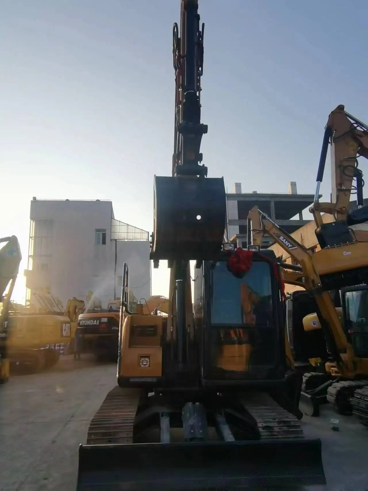 Heavy Machine Used Backhoe Sany Sy75 Sy75c Pro Sy75c-9 Crawler Mining ...