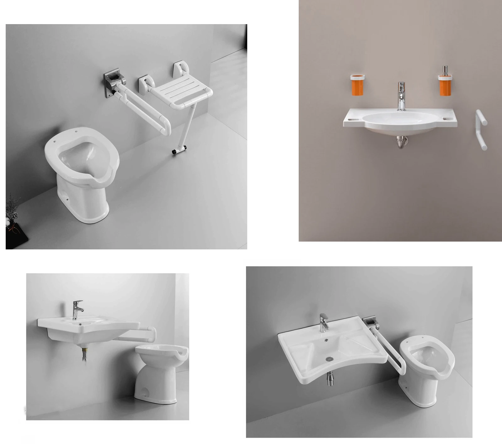 Bathroom for Disabled - Accessible Wash Basins by ORTONBATH