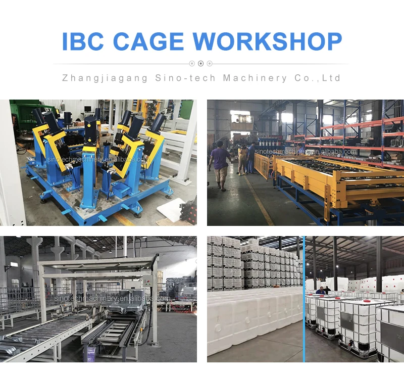 Ibc Cage Frame Automatic Hole Making Machine for Ibc Cage Making ...