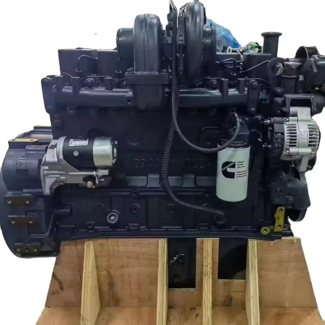 Brand New Cummins 6bt5.9 Complete Engine Construction Machine Diesel ...