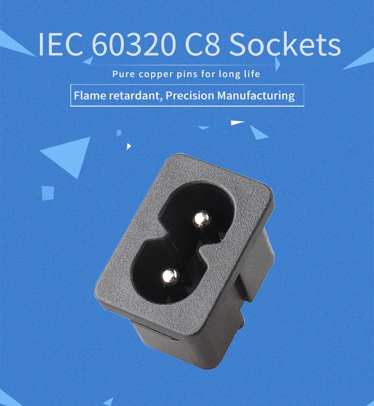 C8 Power Socket - Reliable 110v Ac Inlet for General Use