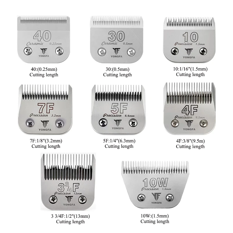A5 Clipper Blades - Durable & Sharp Professional Pet Grooming Tools