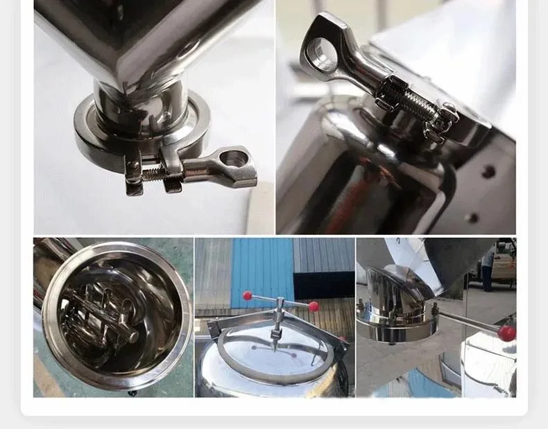 Stainless Steel Mini V Shape Blender Mixer For Powder V-type Powder ...