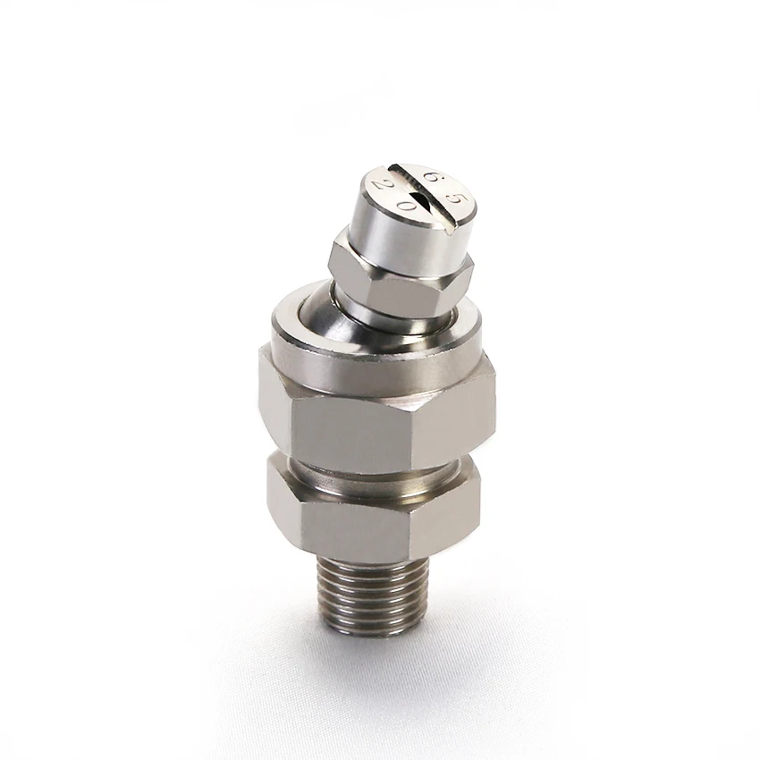 Adjustable Swivel Ball Joint Adaptor Fittings Spray Nozzle - 304 ...