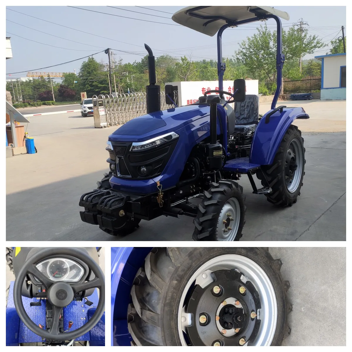 Tavol Mini 4x4 Wheeled Tractor Agriculture Tractor 25 Hp 30hp Tractors ...