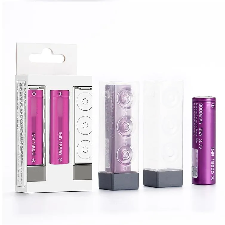 3.7v Rechargeable Lion Batteries 18650 3500mah 3000mah 35amps Powerful ...