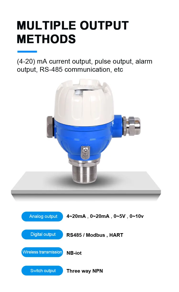 SUL805 High-Precision ATEX IP68 Ultrasonic Level Transmitter