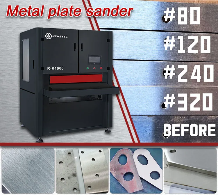 Heavy Duty Metal Sanding Machine - High Efficiency Polish