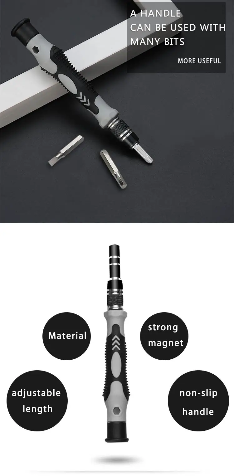 115 in 1 Precision Screwdriver Set - Professional Tool Kit