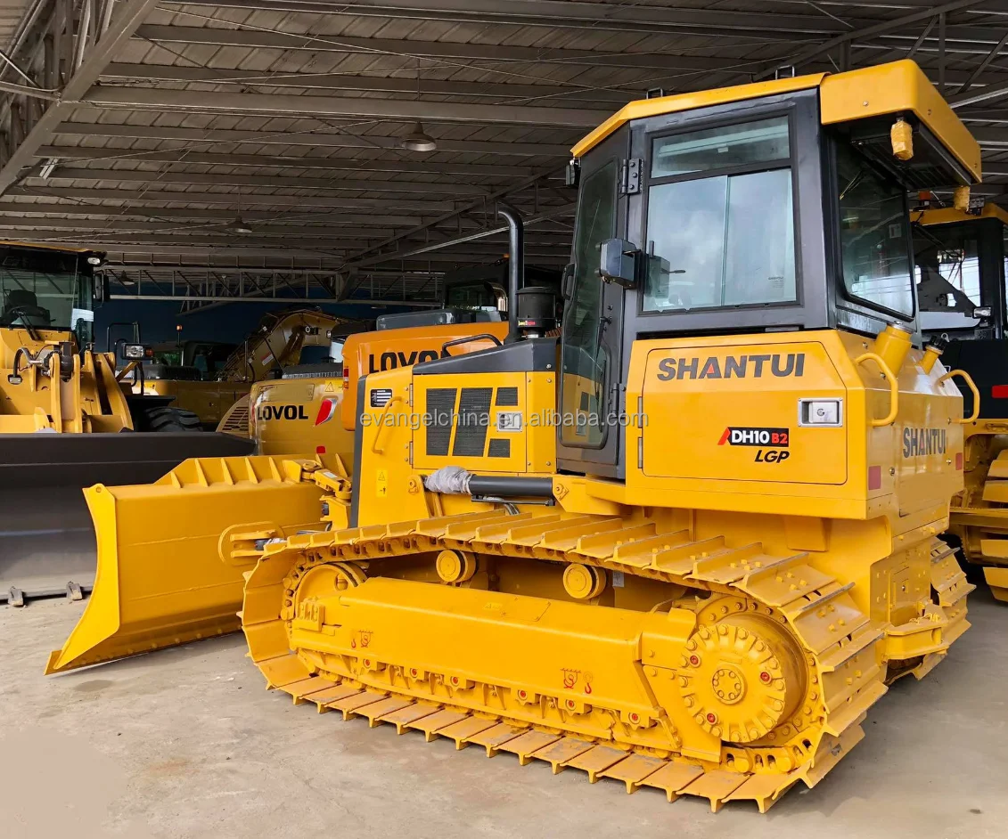 SHANTUI Brand Small 82KW/100HP Hydrostatic Crawler Bulldozer DH10-B2 ...