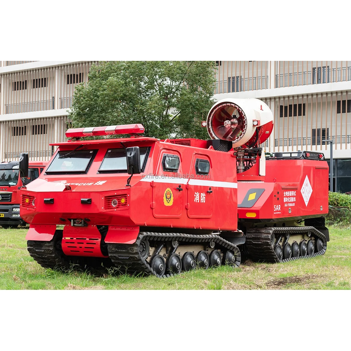 All Terrain Crawler Modular Rescue Fire Fighting Truck Good Price ...