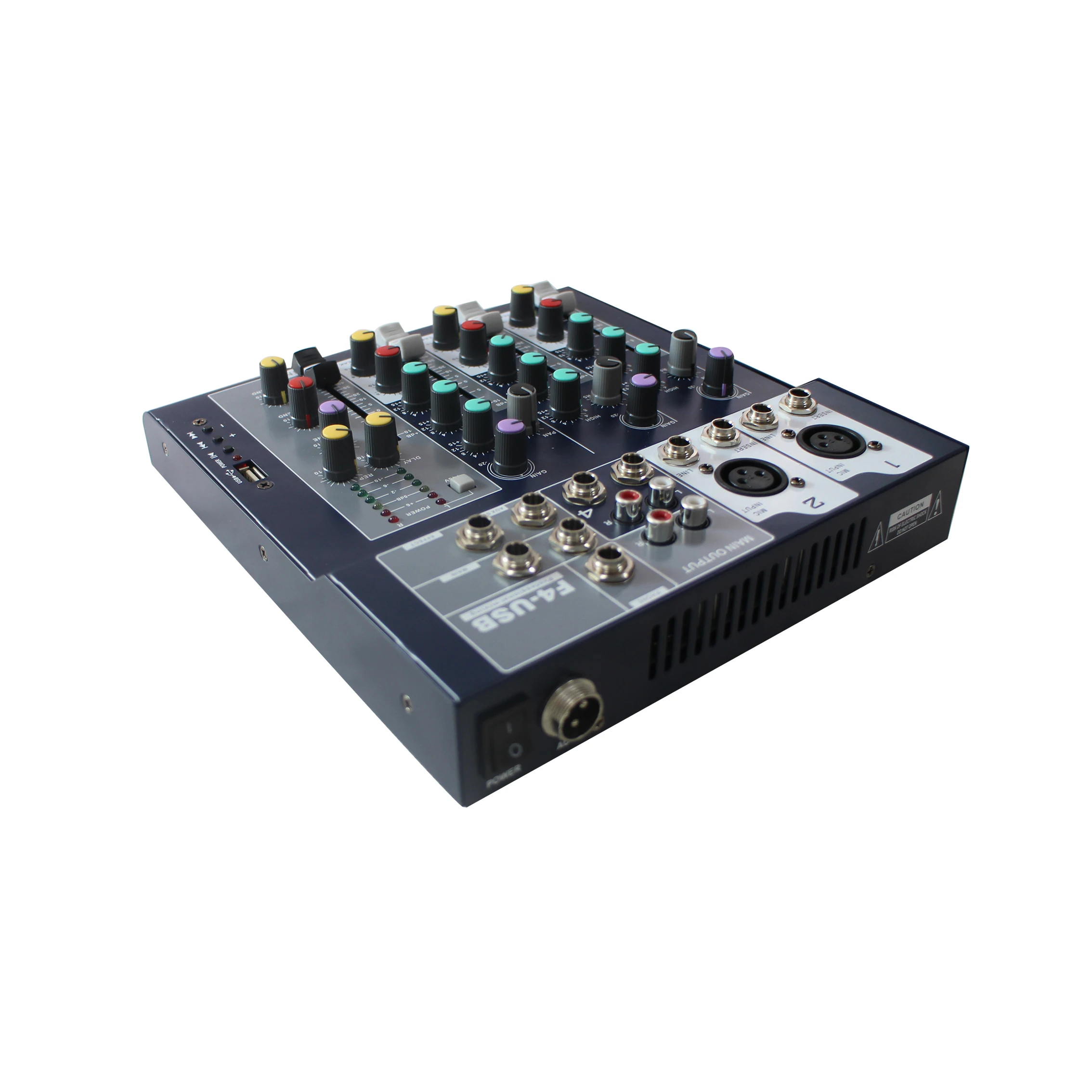 Lucky Tone 7-Channel Mixer - Ultra Low Noise for Pro Audio
