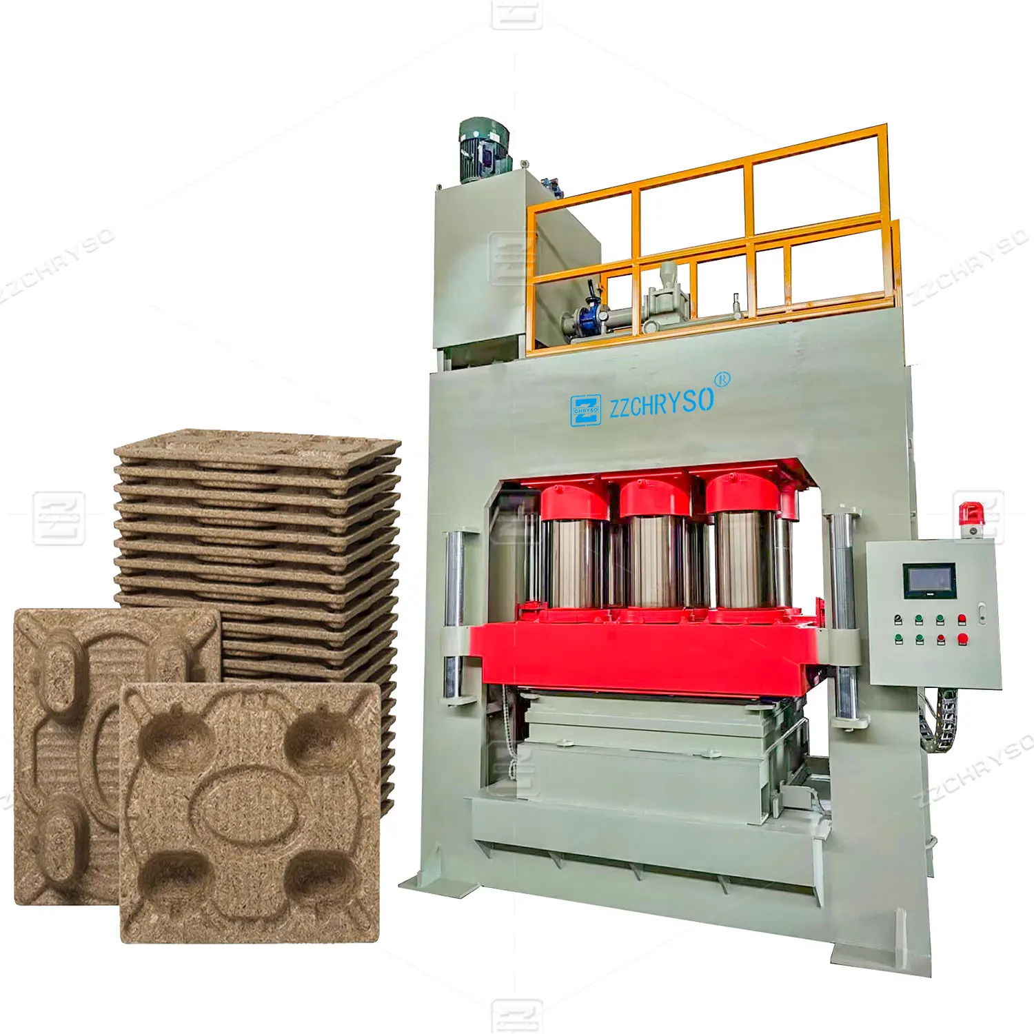 Alibaba.com: Rice Husk Pressed Pallet Making Machine, Automatic Wood ...