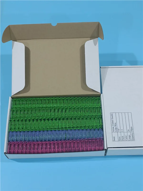 Double Loop Wire Binding Sizes - Perfect for Notebooks