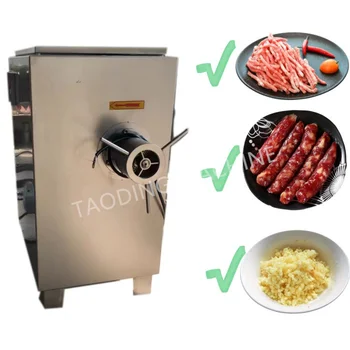 500kg/h Industrial Meat Mincer Machine Mincing Frozen Meat Grinder Pork ...