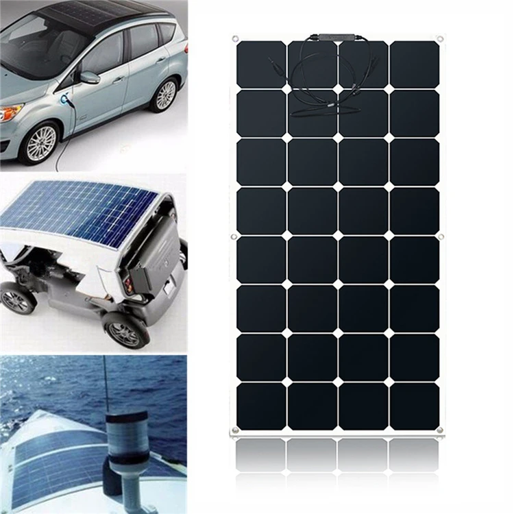 50w 100w 120w 150w 200w Flexible Solar Panel Strips For Car Boat Yacht ...