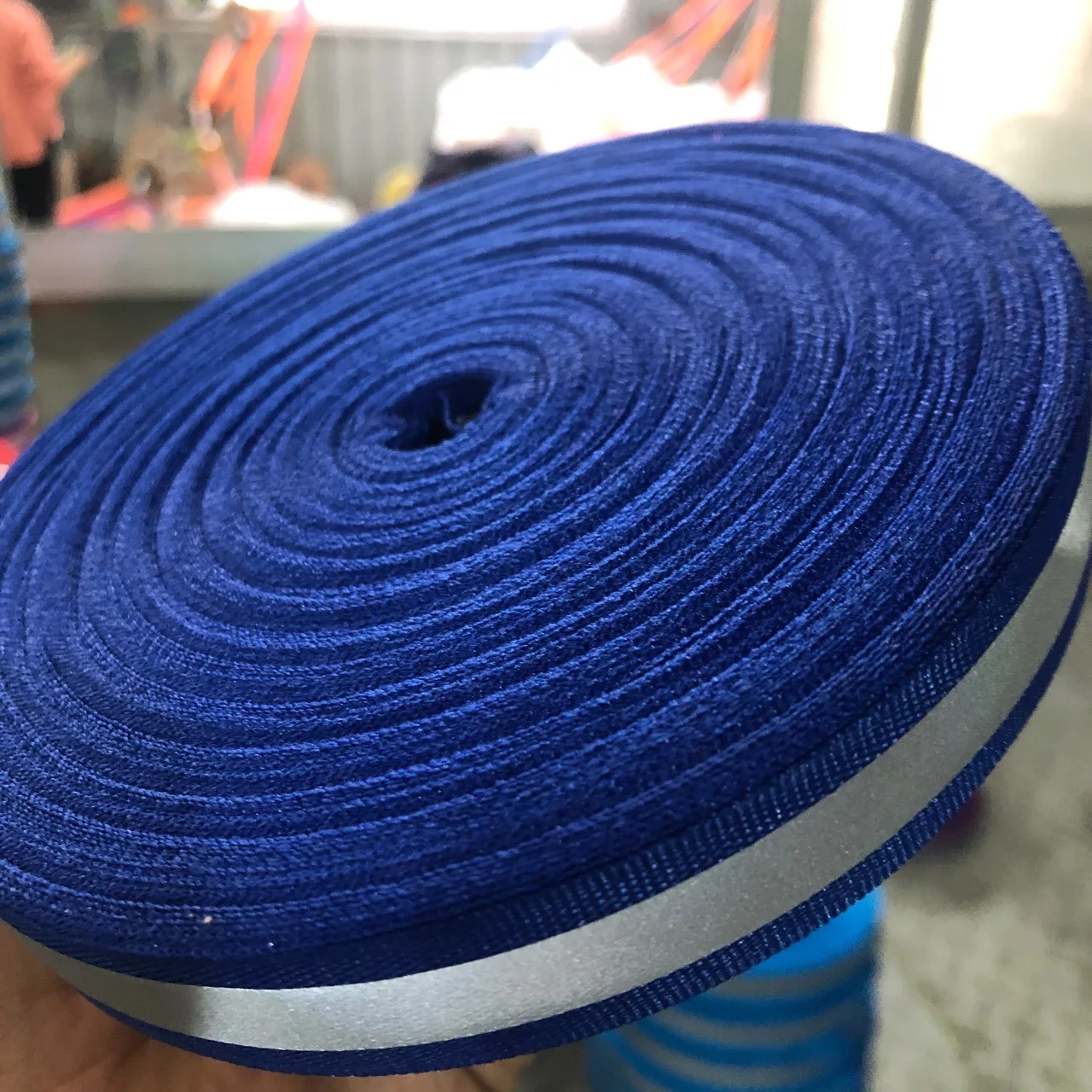 5 CM Reflective Warning Safety Trim Strip Sew on Polyester Fluorescent ...