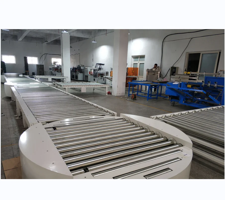 Feeding Pallet Conveyor Line/full Pallet Transport Conveyor/palletizer ...