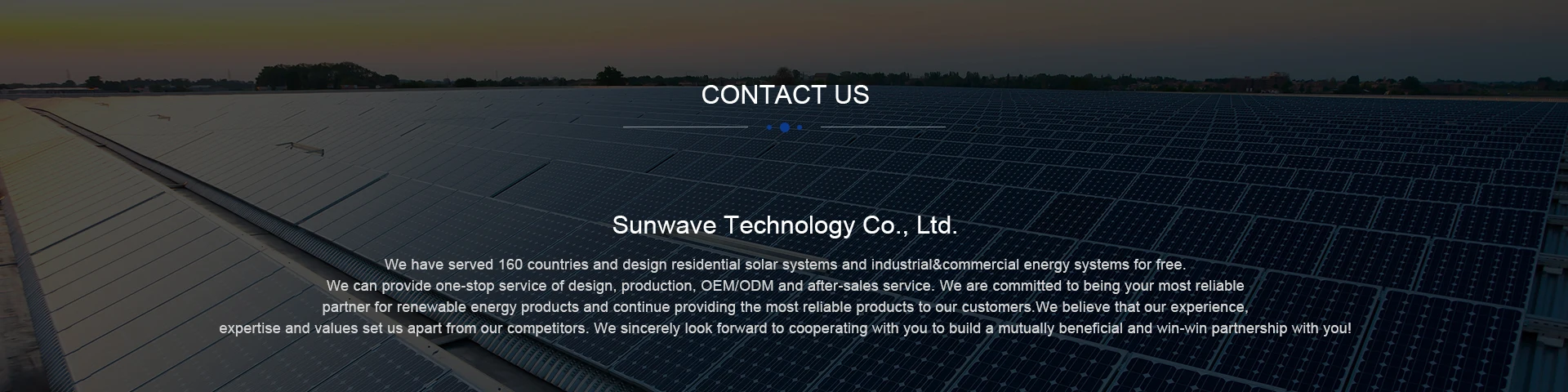 Company Overview - Sunwave Technology Co., Ltd.