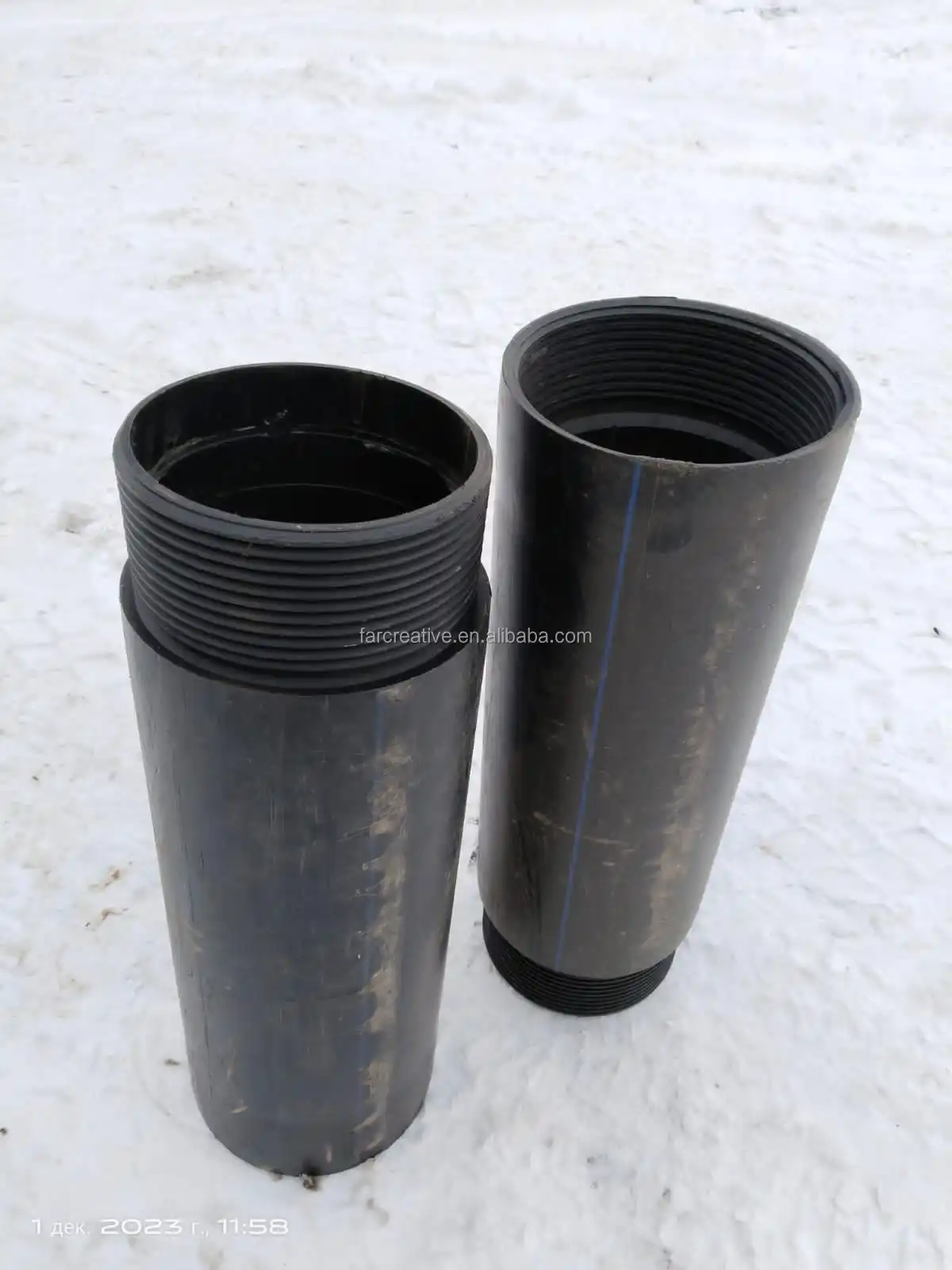 FAR CREATIVE 200mm HDPE PVC Pipe Automatic Cutting Machine Threading ...