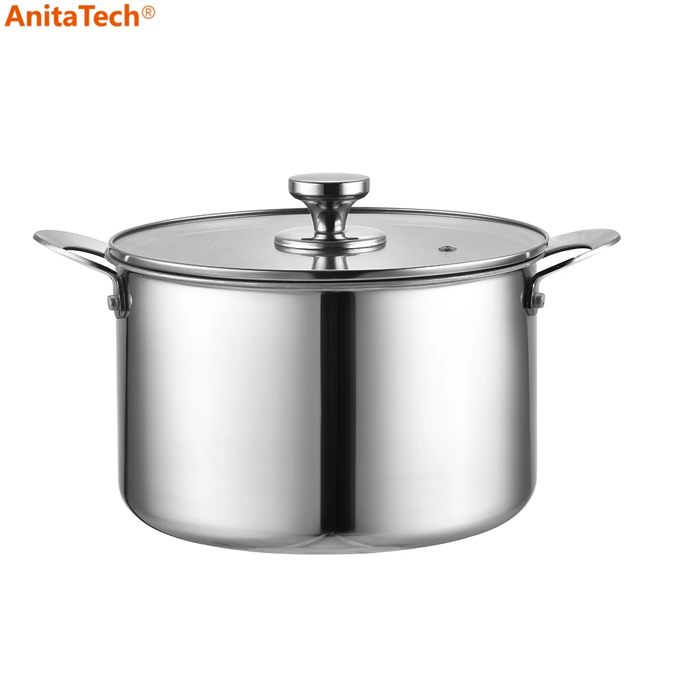 Customized Stainless Steel Ceramic Coating Non Stick Pot and Pan ...