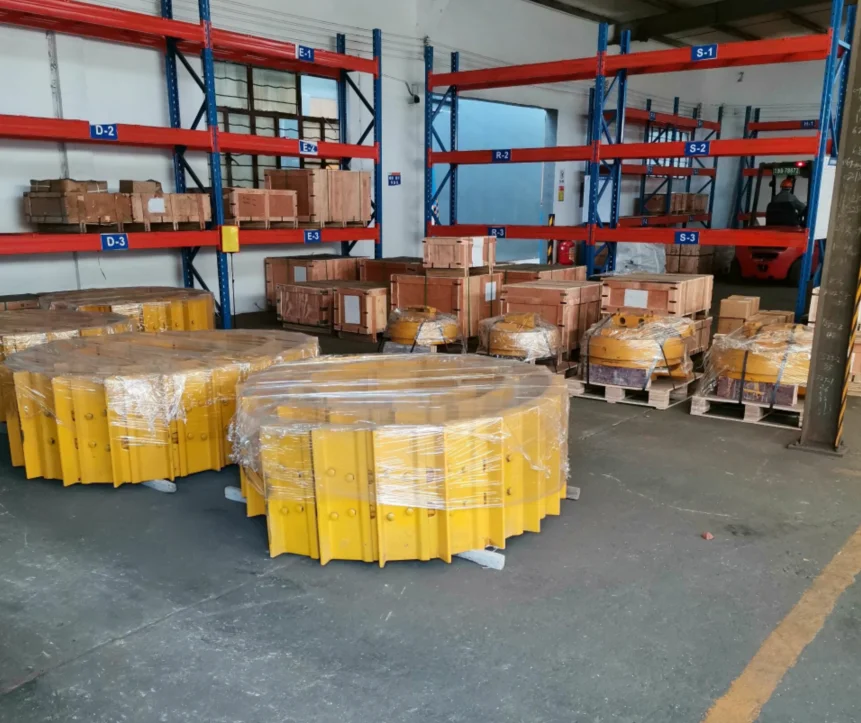 Pc200 Triple Grouser Swamp Bulldozer Track Pad Crawler Crane Rubber ...