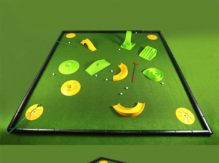 Factory Minigolf-Set Putting Green Obstacle Set Golf Equipment for Practice