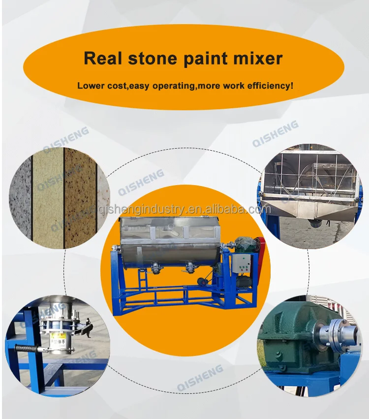 High Quality Double Helix Stone Texture Paint Mixer High Quality ...