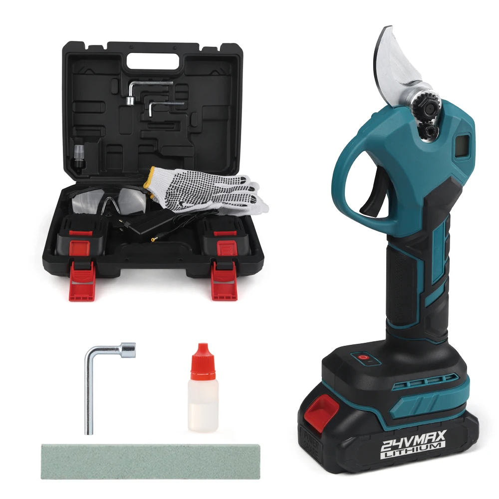 Garden Scissor Tree Grape Telescopic Electric Long Reach Shear 21v ...