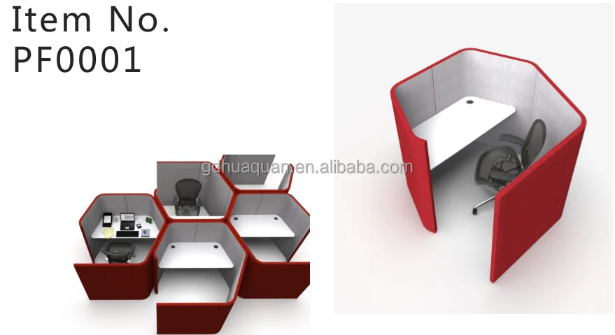 Modular High Partition Sofa Acoustic Curve Office Settings