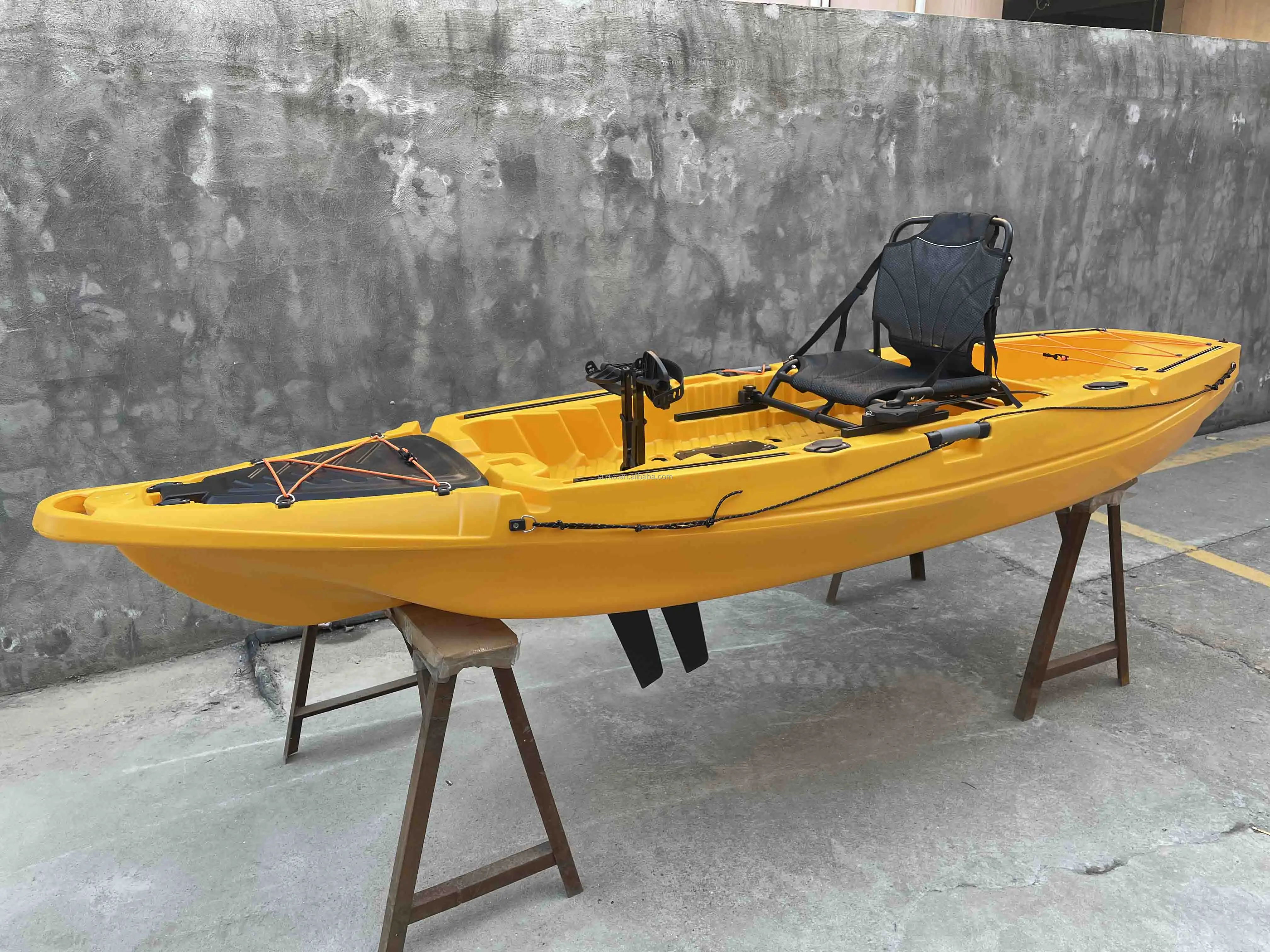 Roto-molded LLDPE Sit on Kayak Customized 11ft Single Fishing Kayak ...