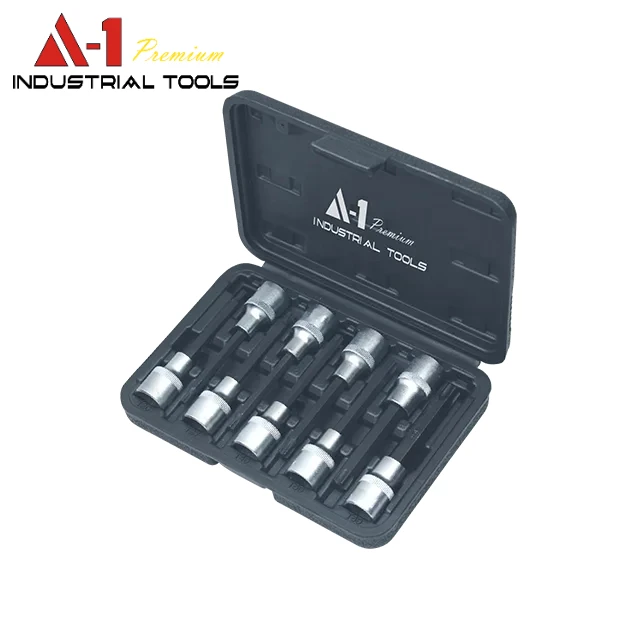 Professional 9 Piece Torx Bits Socket Set For Maintenance Use Essential Hand Tool Set - Buy Torx ...