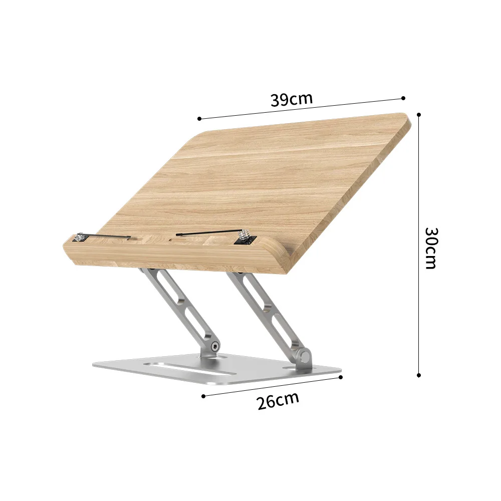 Foldable Desktop Book Riser Adjustable Reading Stand Document Holder ...