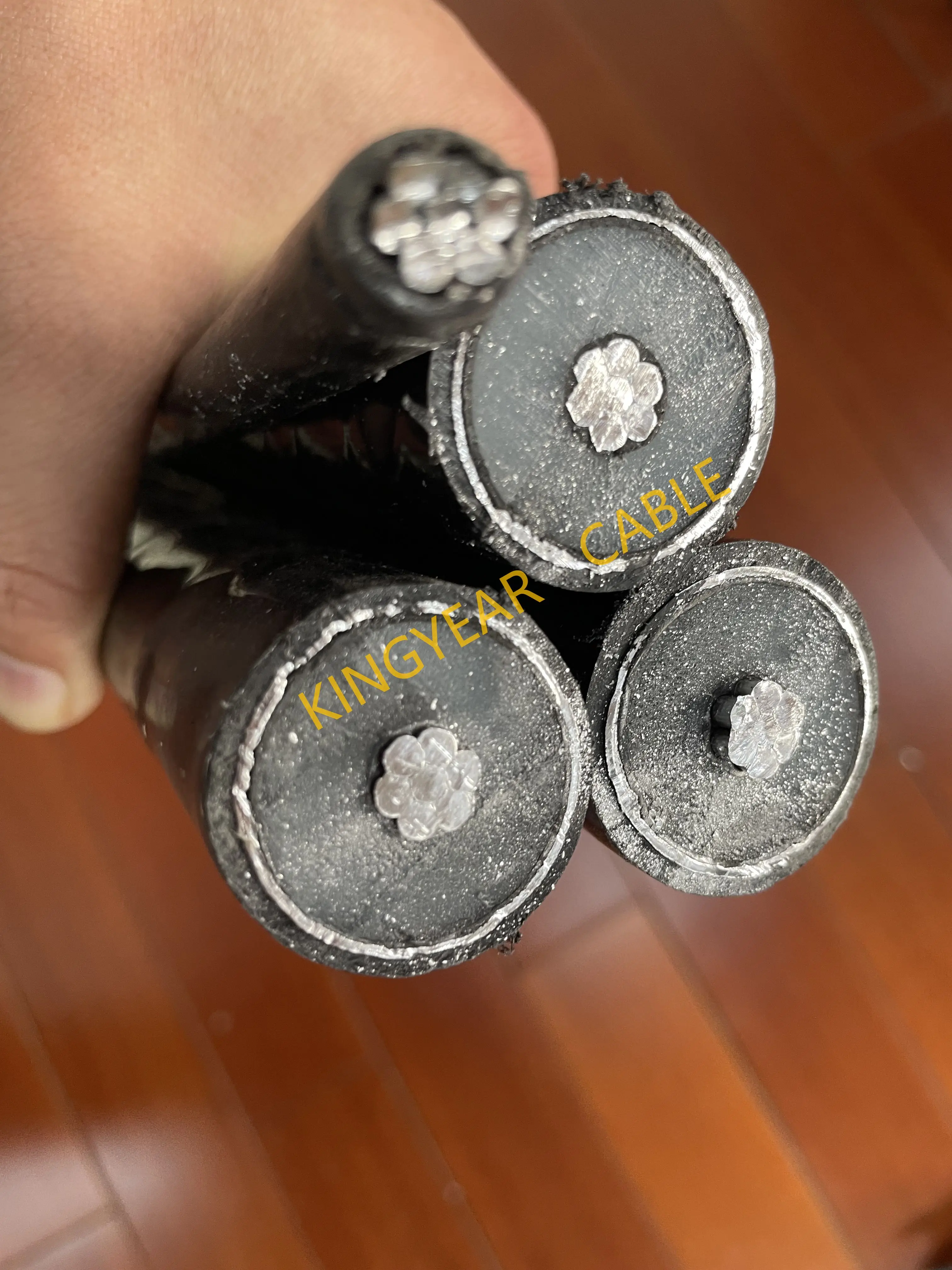 6/10kv Na2xsa2y-s Cables Tripolar De Aluminio Autoportante 3x1x185mm2 ...