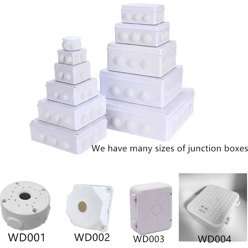Universal Plastic Junction Box For Cctv Cameraand Ip65 Waterproof ...