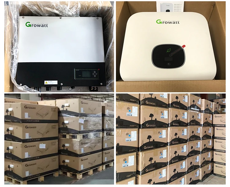 Growatt Commercial Storage Hybrid Inverter Wit 55k-h/hu Us 28kw 40kw 3 ...